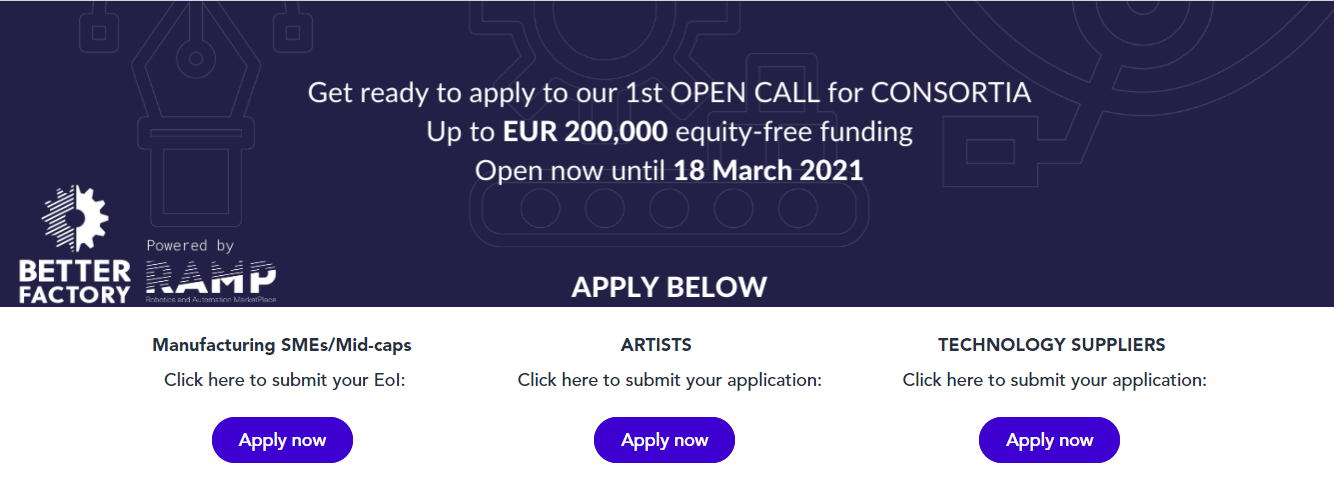 Apply for the Better Factory Project for New Business Models and ...